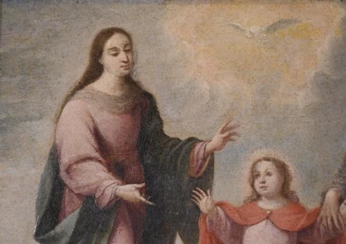 Spanish School, 17th Century | HOLY FAMILY | MutualArt