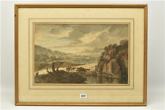 Robert Adam | A ROMANTIC LANDSCAPE | MutualArt