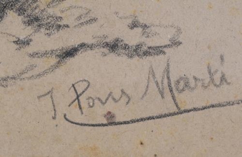 Jaume Pons Martí | YOUNG WRITING A LETTER | MutualArt