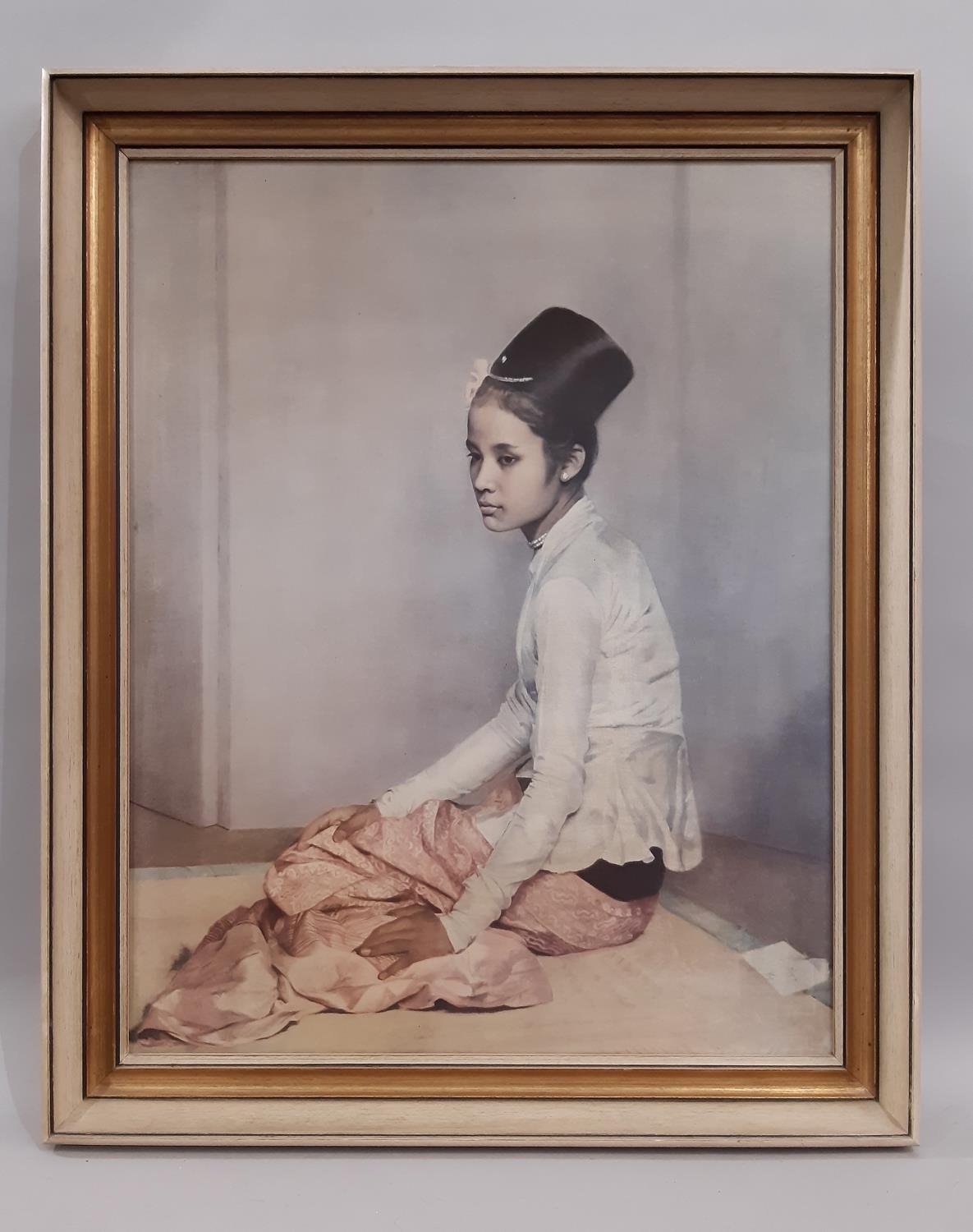Gerald Festus Kelly | Portrait of the Burmese Princess Saw Ohn Nyun | MutualArt