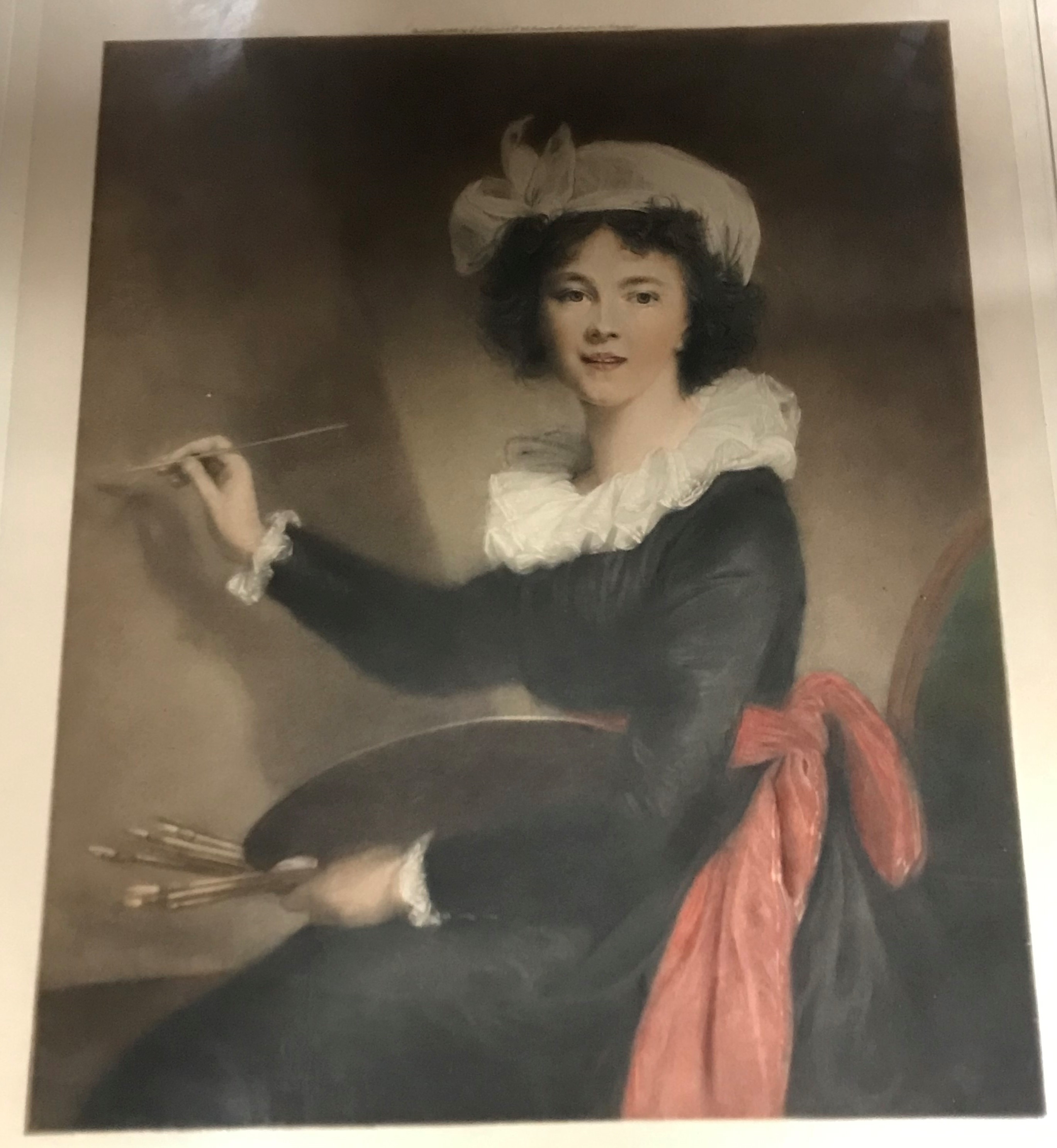 Élisabeth Vigée Le Brun | Self portrait of the artist | MutualArt