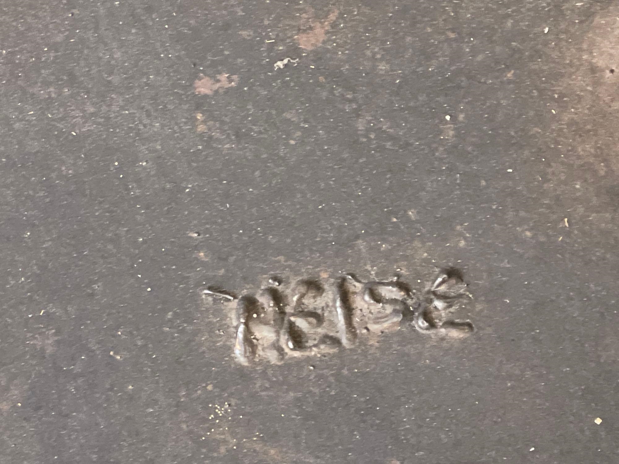 Bill Heise | William Heise Forged Iron Bull Sculpture | MutualArt