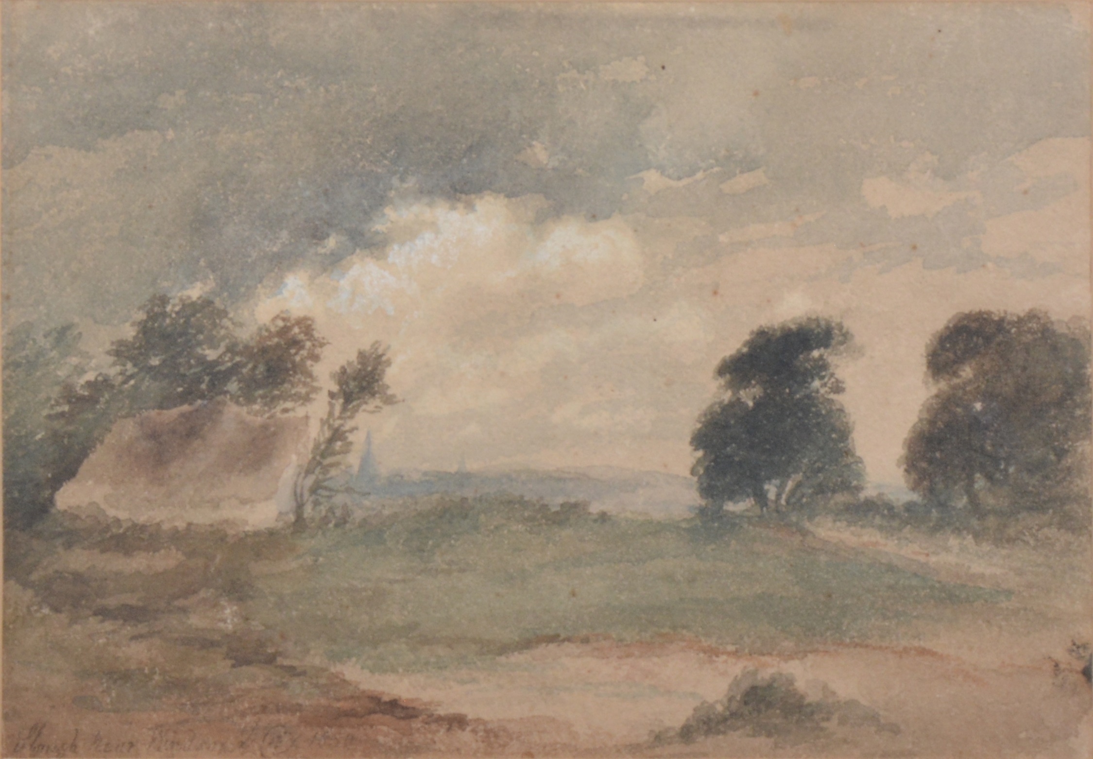 David Cox Sr. | A track in the Welsh mountains | MutualArt