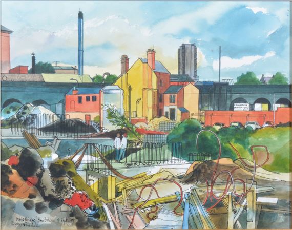 Rigby Graham | West Bridge / Bow Bridge (1979) | MutualArt