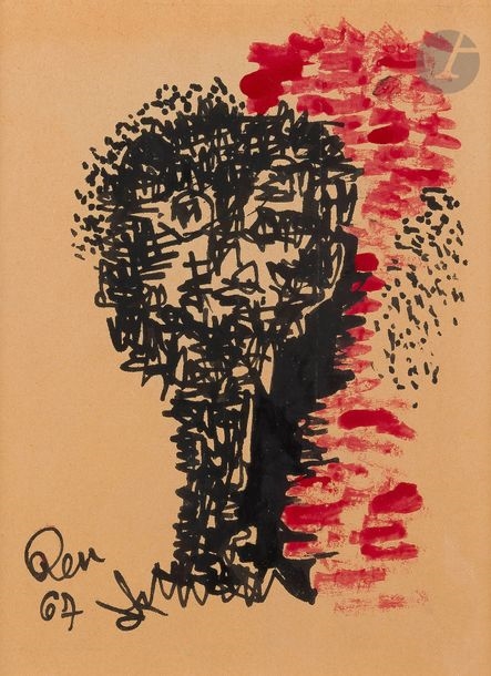 Henri Ren | Face (1967) | MutualArt