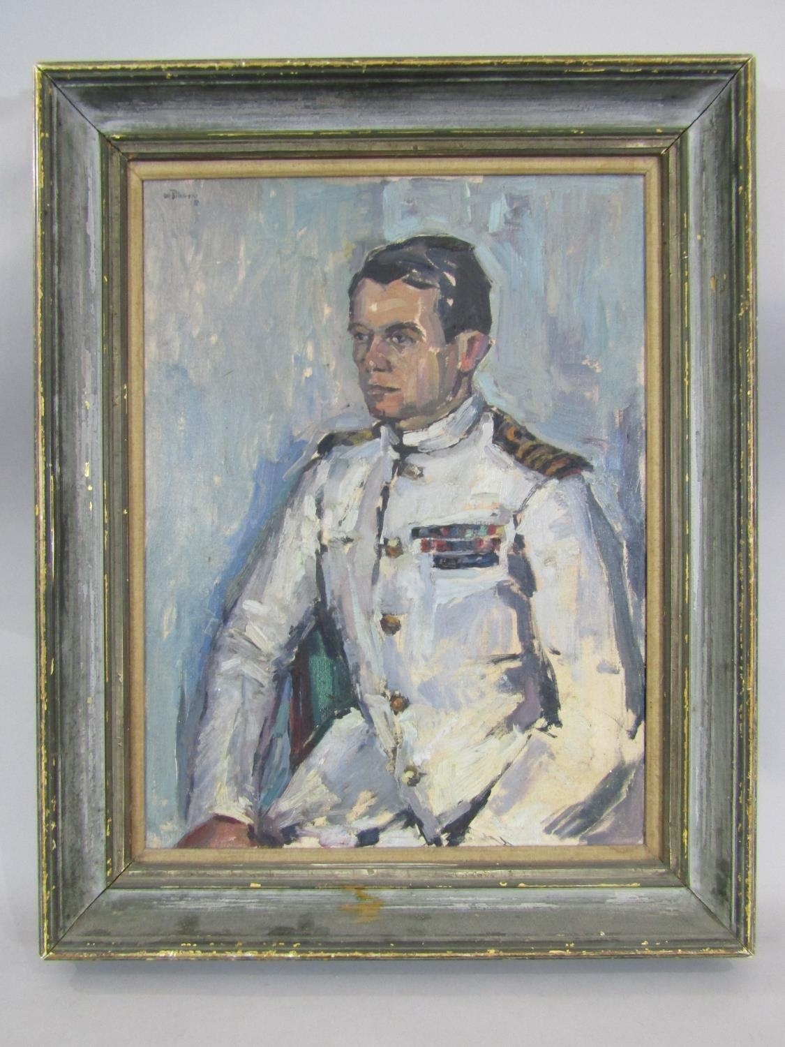 Wieslaw Pilawski | Portrait of A Naval Officer in Uniform (1958 ...