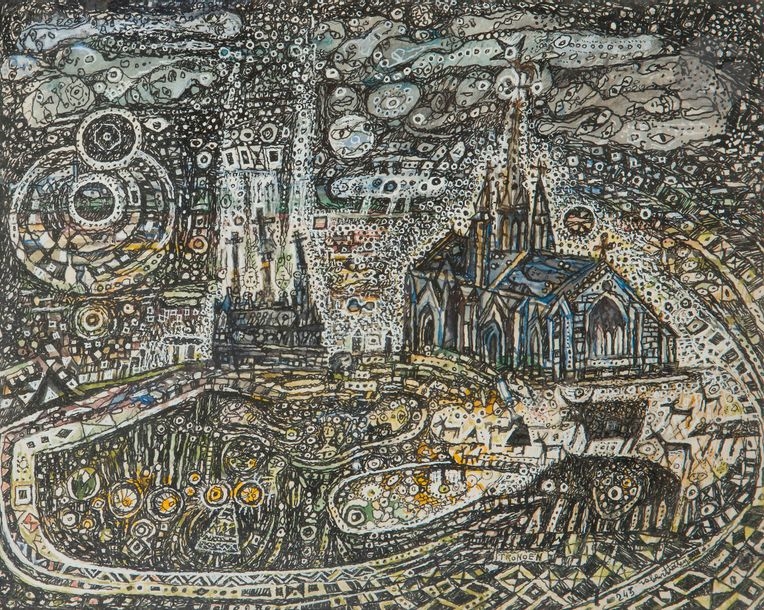 Robert Tatin | Pâcques (1952) | MutualArt