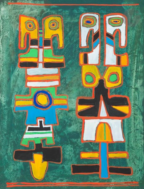 Jacques Soisson | Heavy ancestry (1974) | MutualArt