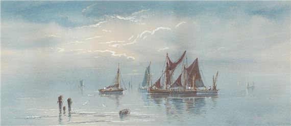 Thomas Mortimer | Coastal Views at Twilight | MutualArt