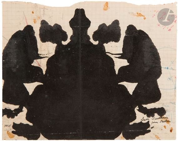 Dede Sunbeam | Rorschach test (1925) | MutualArt
