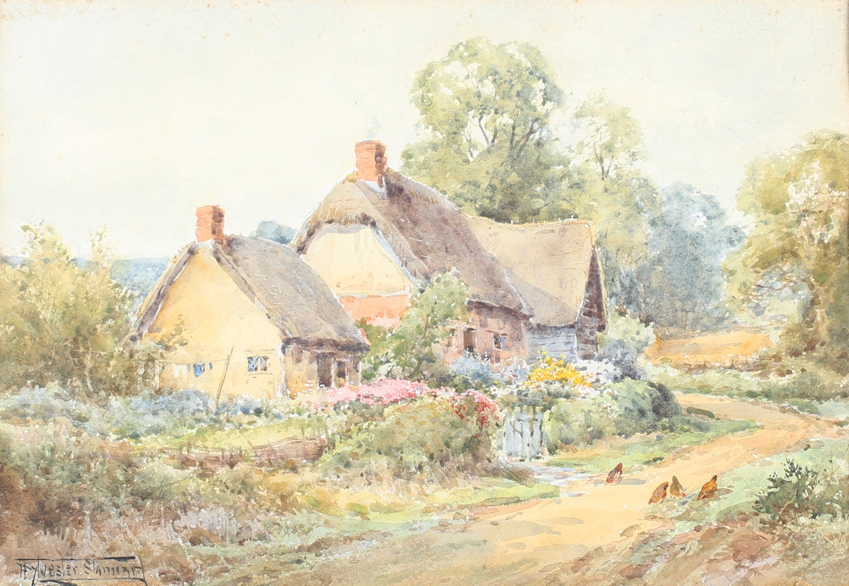 Henry John Sylvester Stannard | Two works : AT WICK, NEAR EVESHAM ...