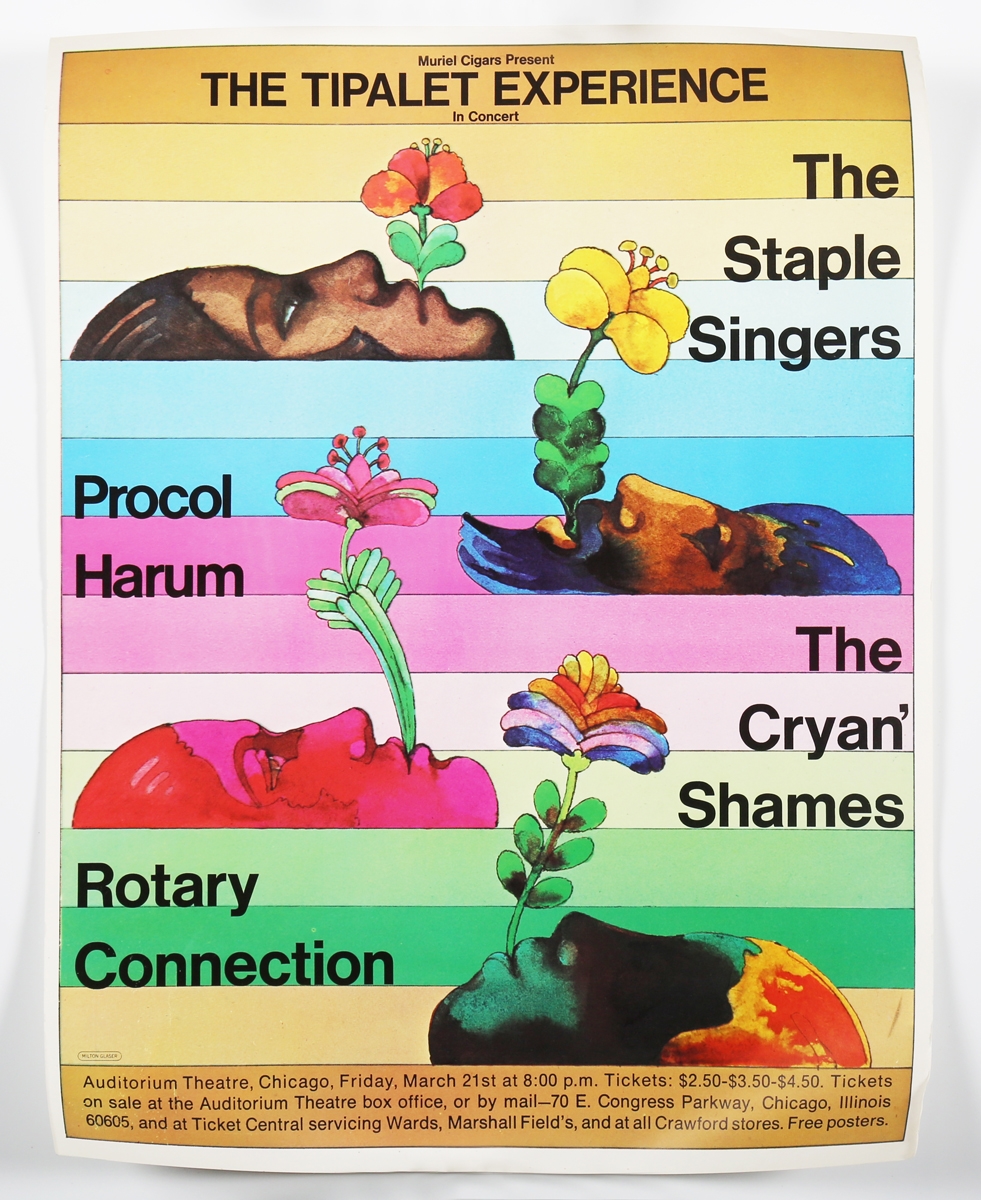 Milton Glaser | Muriel Cigars Presents, The Tipalet Experience, The ...