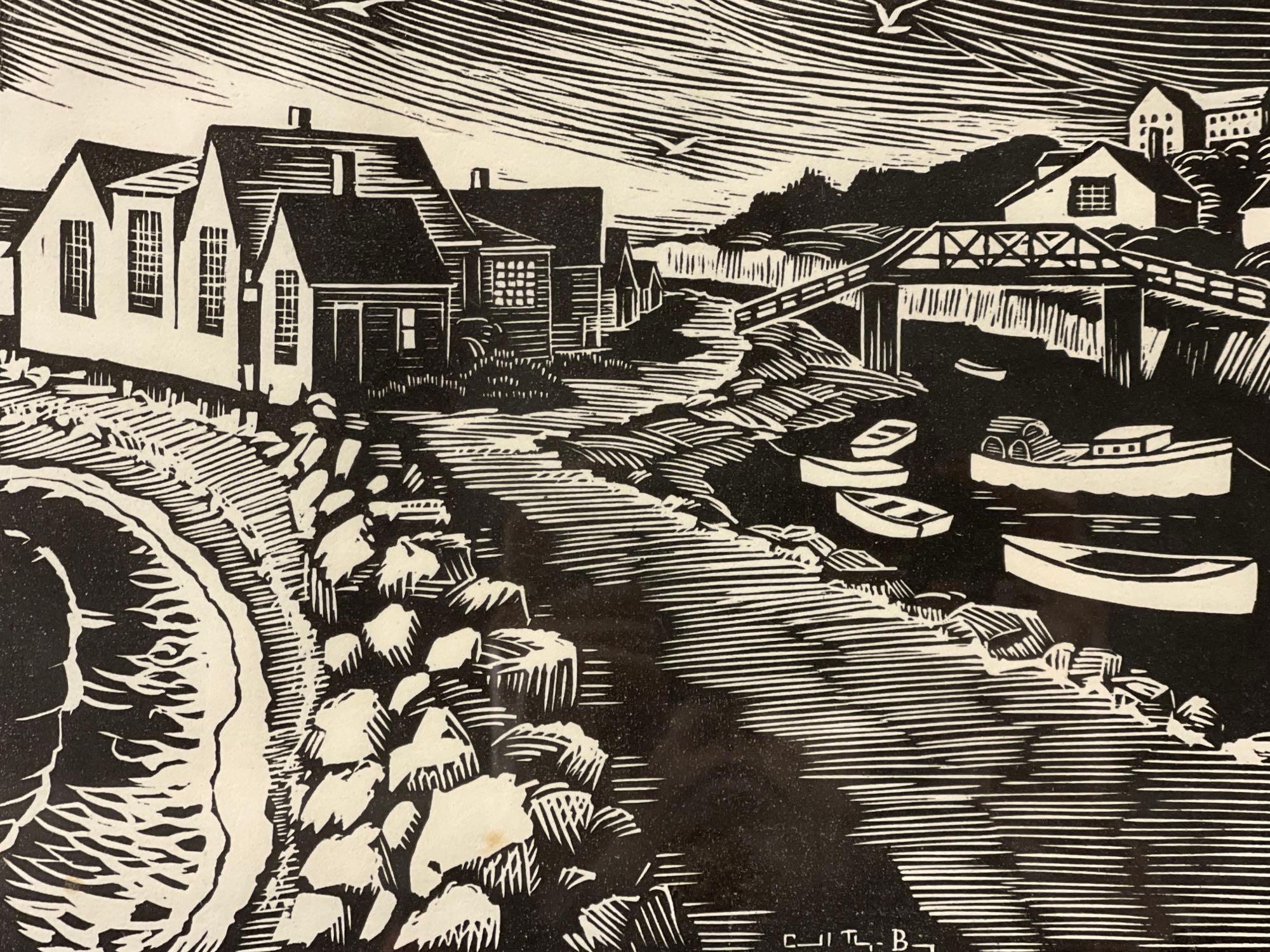 Caroll Thayer Berry | Carol Thayer Berry. Woodcut | MutualArt