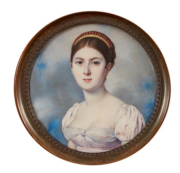 Louis Marie Sicard | Portrait of Françoise de Sainte-Albine | MutualArt