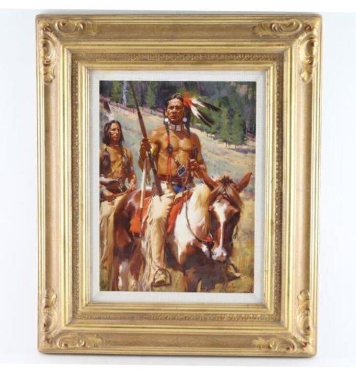 Stan Davis | Indian Brave | MutualArt