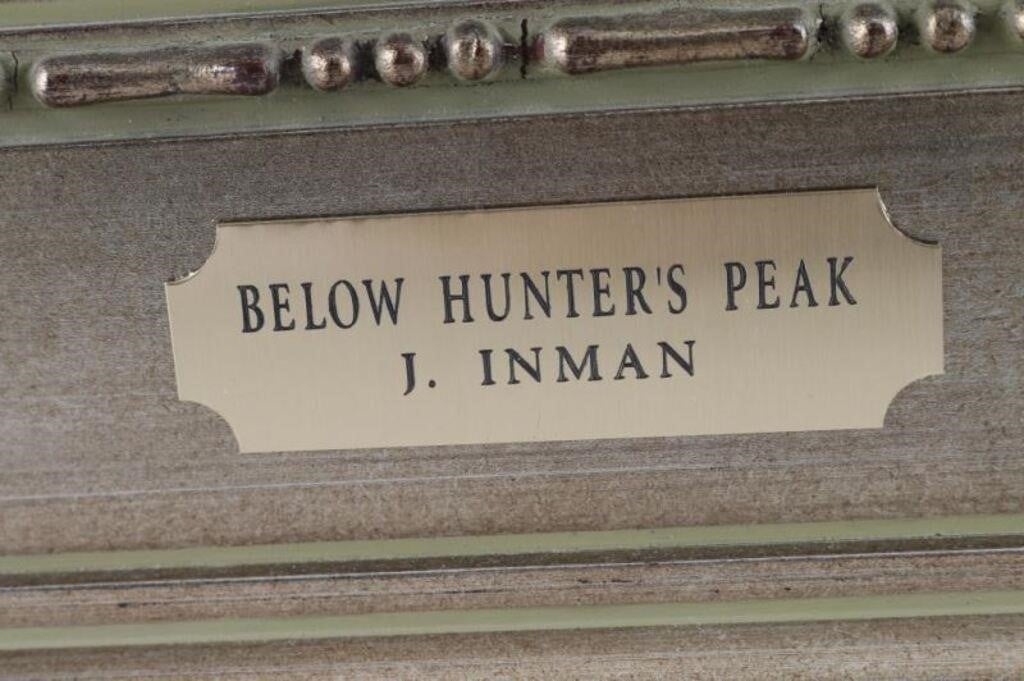 Jerry Inman | Below Hunters Peak | MutualArt