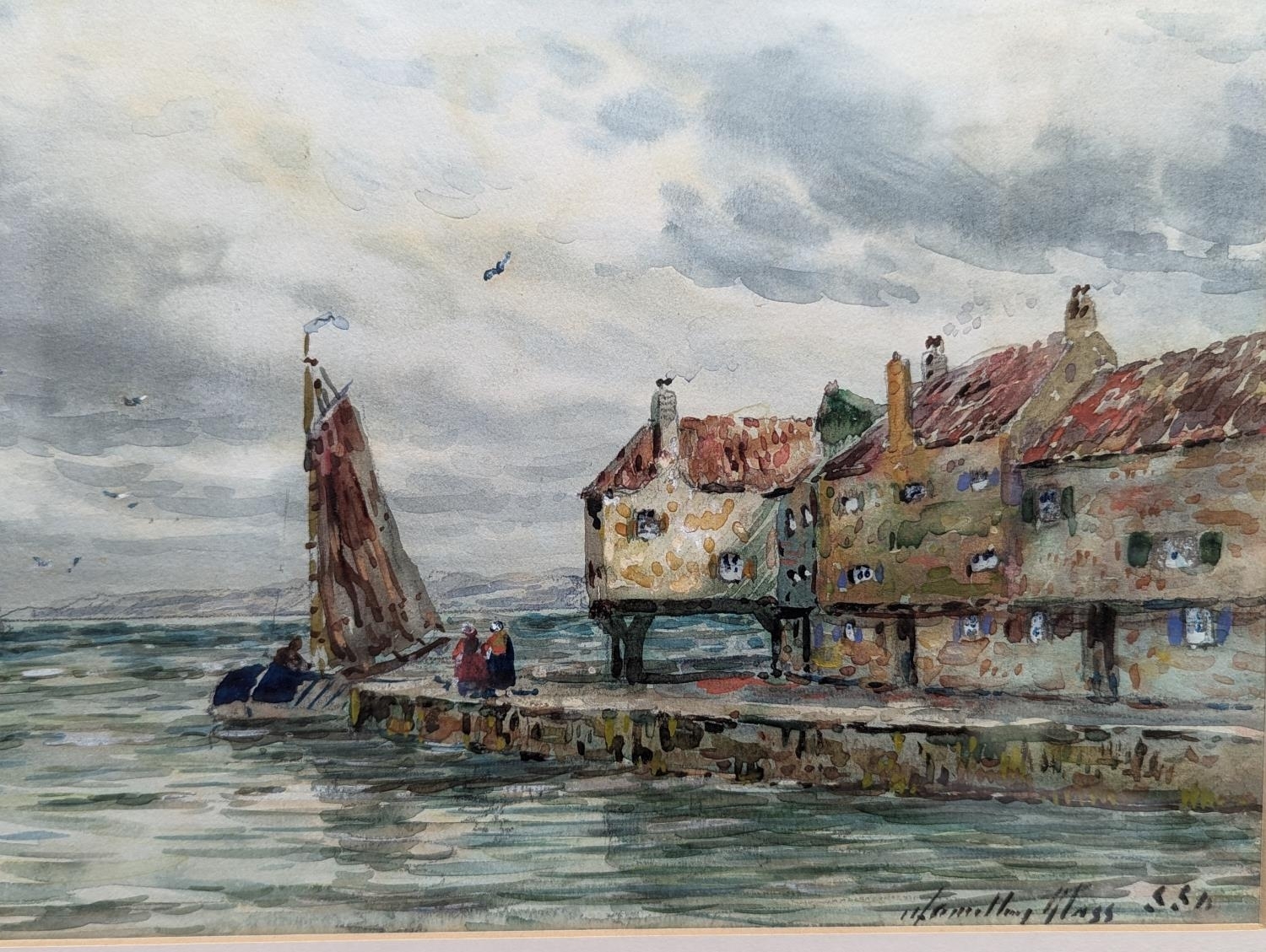 John Hamilton Glass | East Neuk fishing village | MutualArt