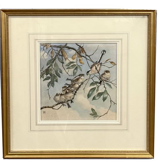 Winifred Austen | Long Tailed Tit Family | MutualArt