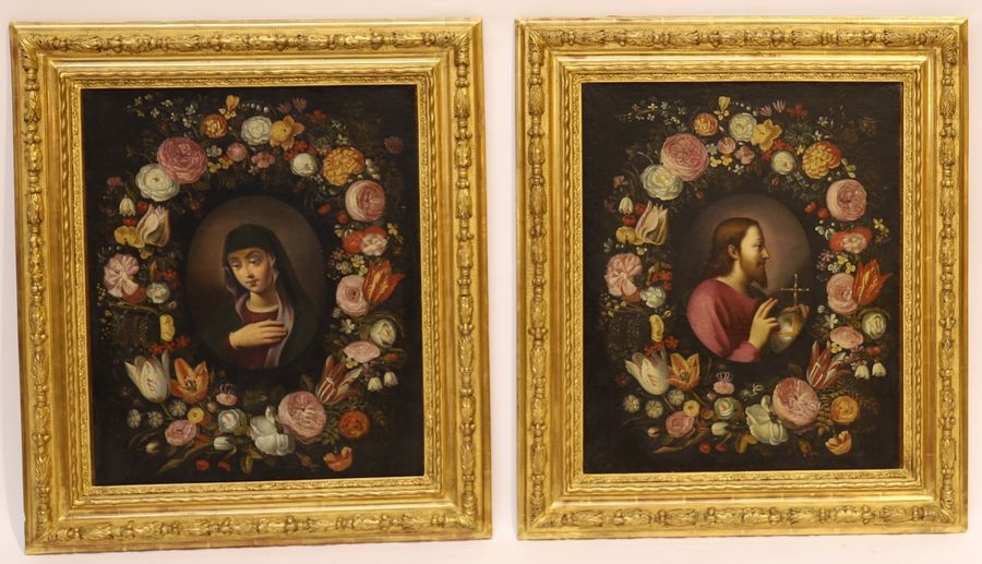 Carstian Luyckx | PORTRAITS OF THE HOLY MARY AND JESUS | MutualArt