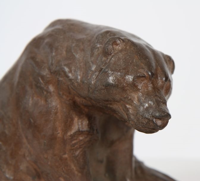 Josef Franz Pallenberg | BIG BROWN BEAR SITTING | MutualArt