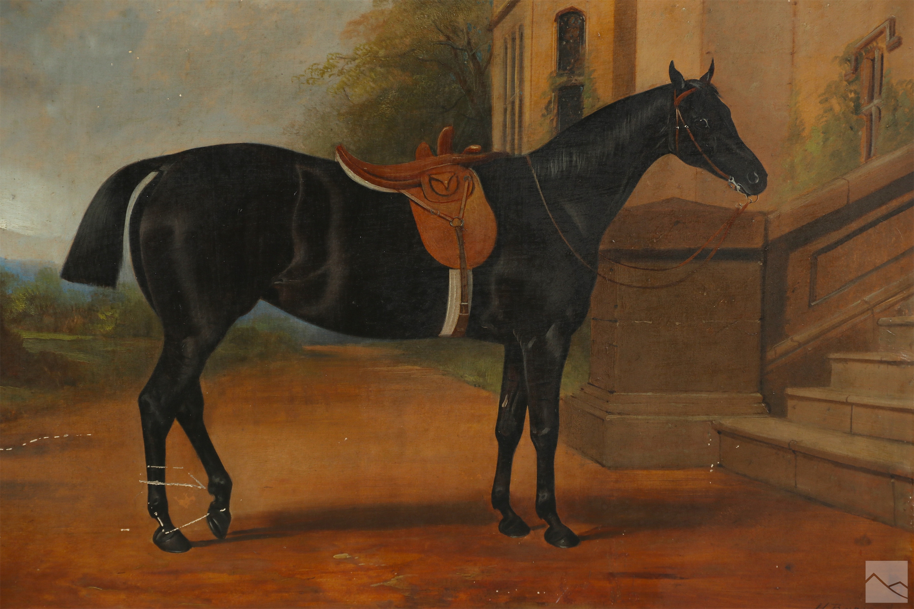 Henry Barraud | Henry Barraud 1811-1874 Equine Horse Oil Painting ...