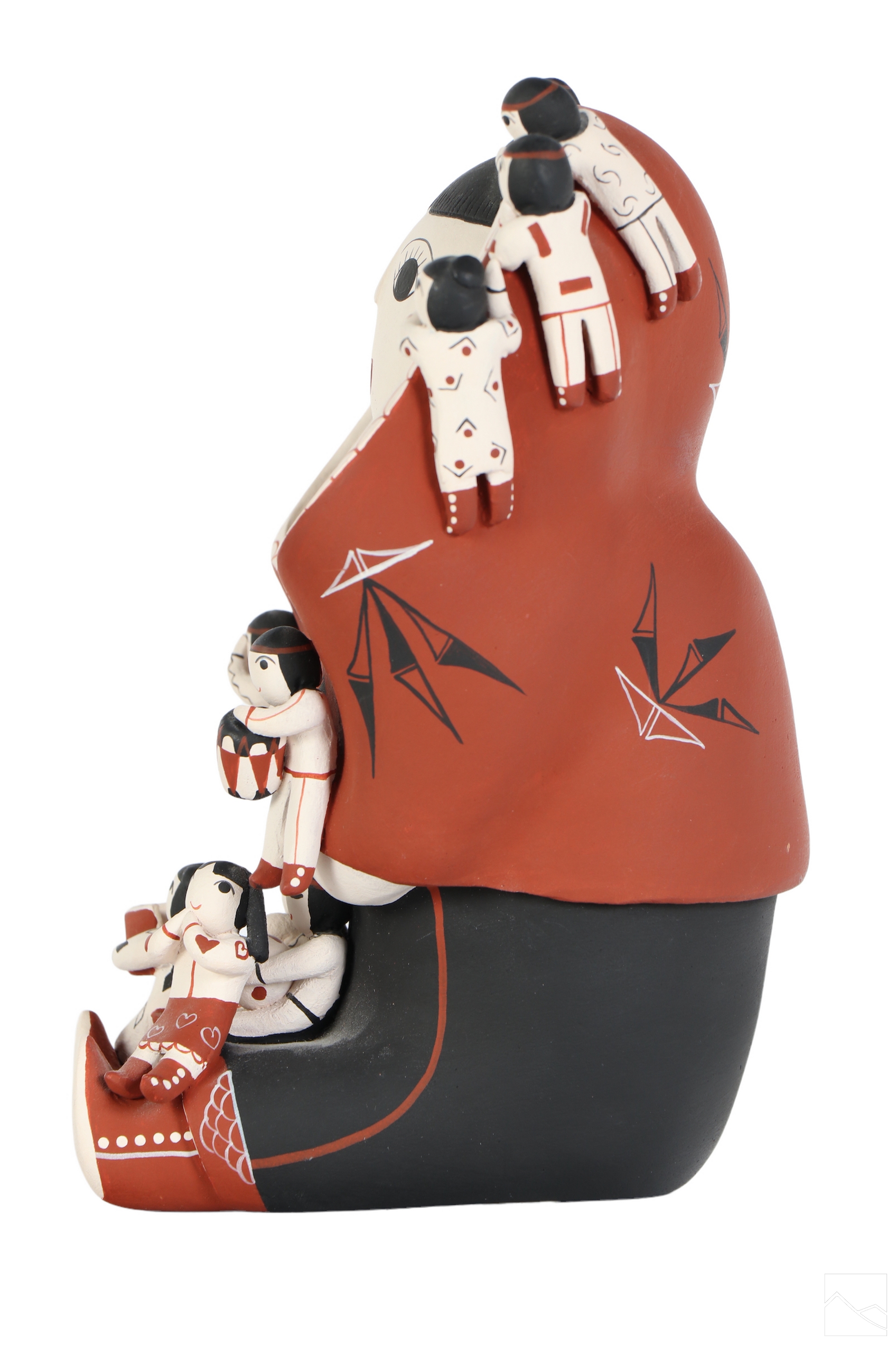 Vangie Suina | Native American Pueblo Pottery Storyteller Statue ...