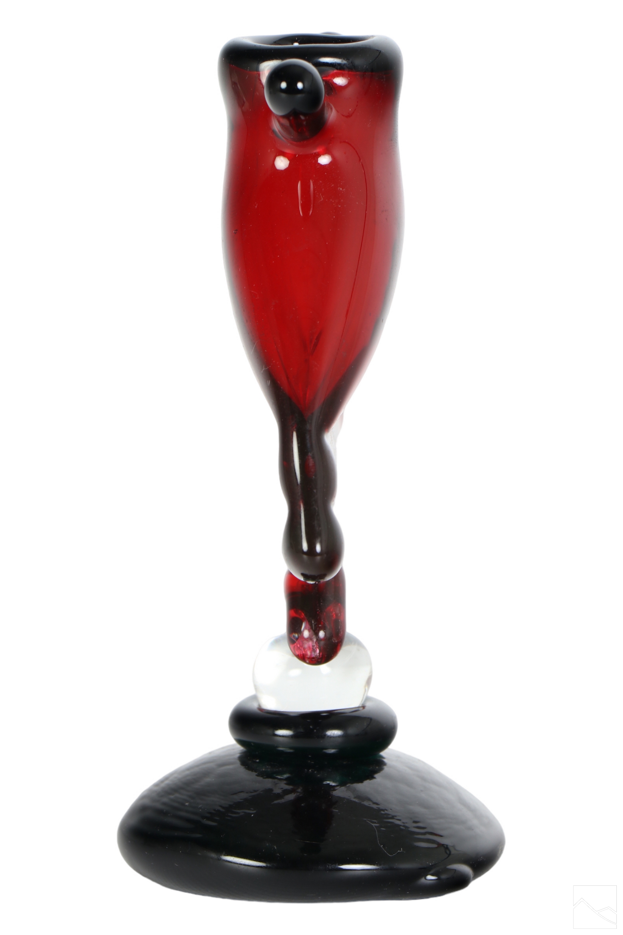 Peter Secrest | Peter Secrest b.1951 Memphis Style Art Glass Vase (1951 ...