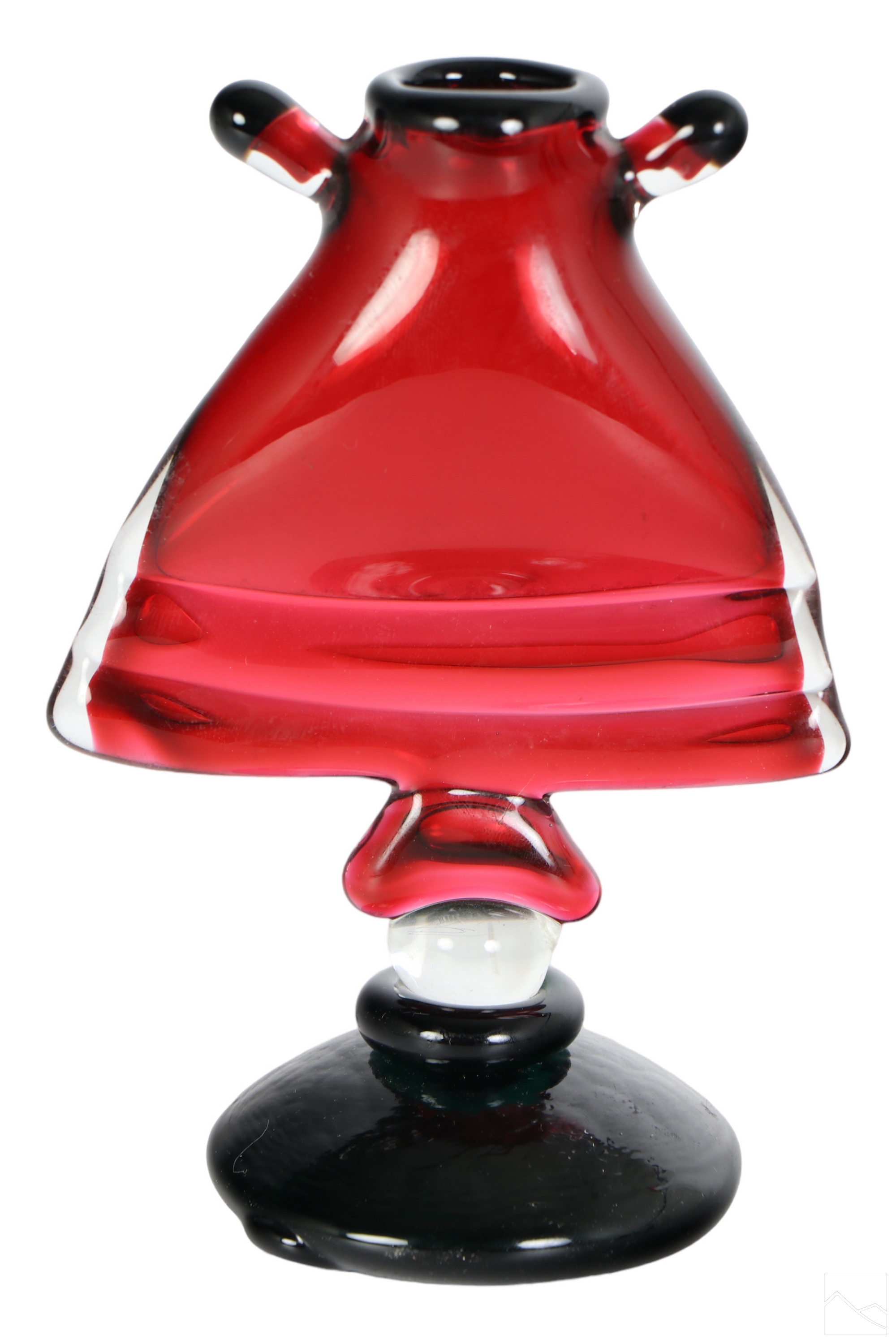 Peter Secrest | Peter Secrest b.1951 Memphis Style Art Glass Vase (1951 ...