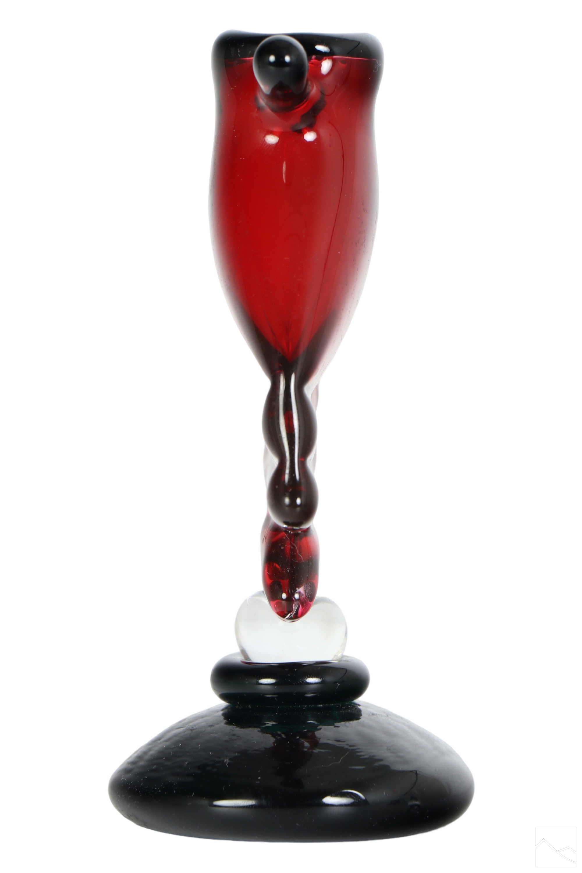 Peter Secrest | Peter Secrest b.1951 Memphis Style Art Glass Vase (1951 ...