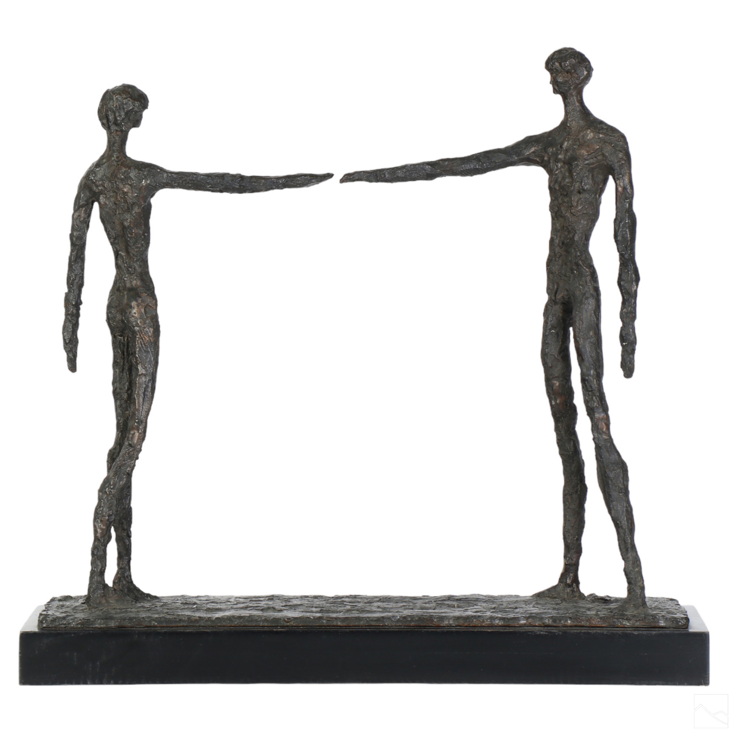 Lindsay Daen | Lindsay Daen 1923-2001 Bronze Brutalist Sculpture | MutualArt