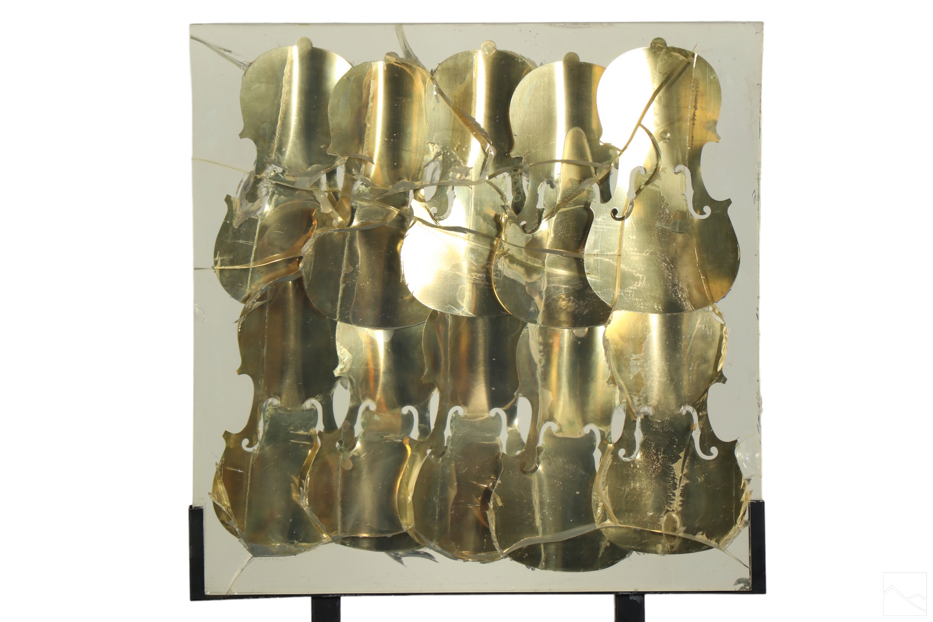 Fernandez Arman | Arman 1928-2005 Modernist Acrylic Violin Sculpture ...