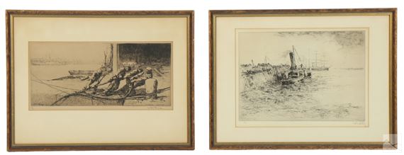 Sydney Litten | Sydney Litten and Arthur Briscoe Marine Etchings ...