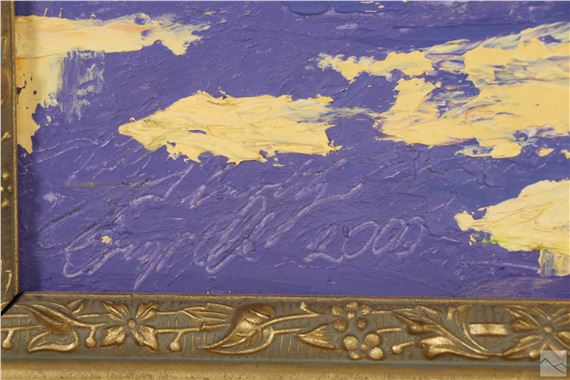 Linda Chappel | Linda Chappel 20C Architectural Landscape Painting ...