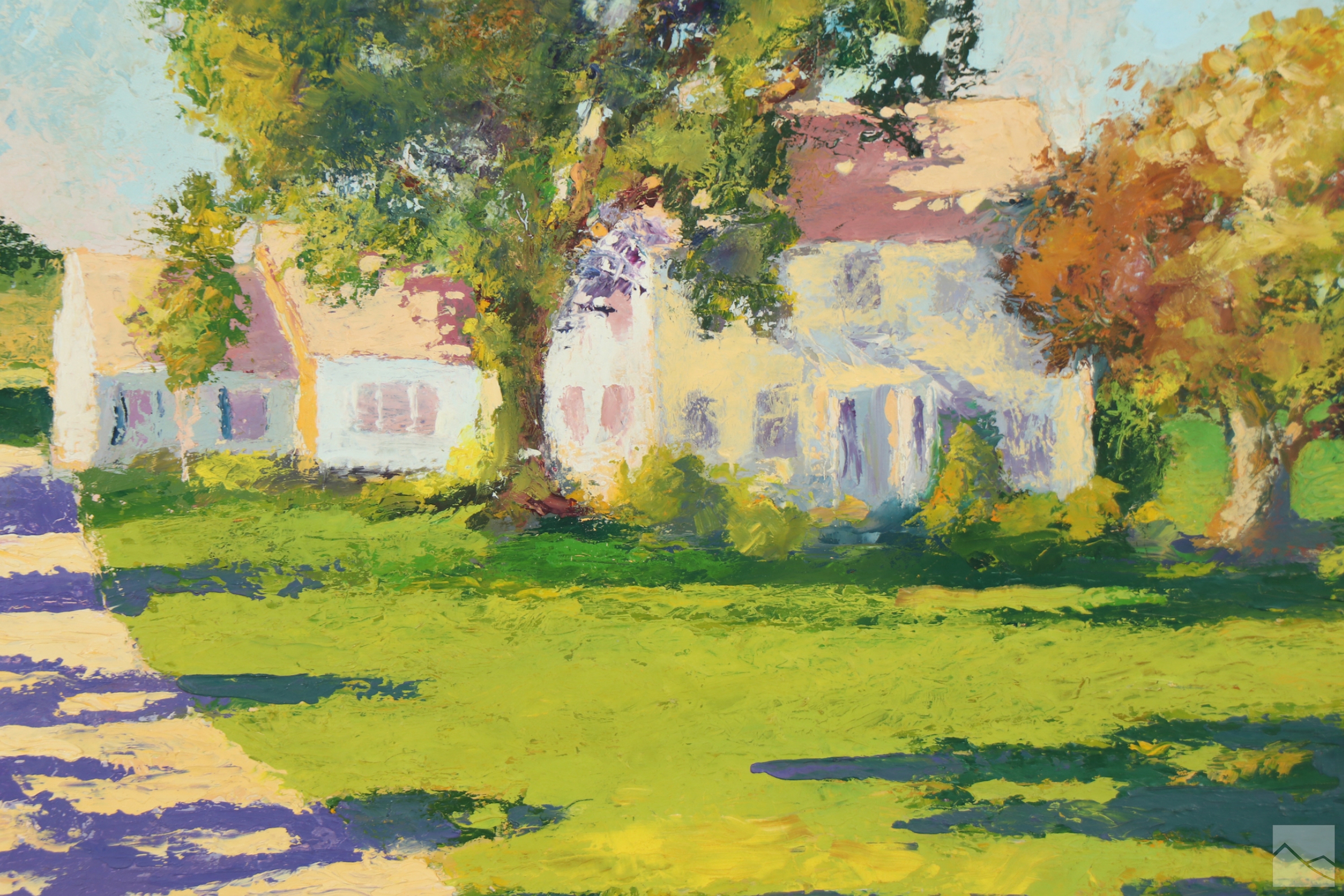 Linda Chappel | Linda Chappel 20C Architectural Landscape Painting ...
