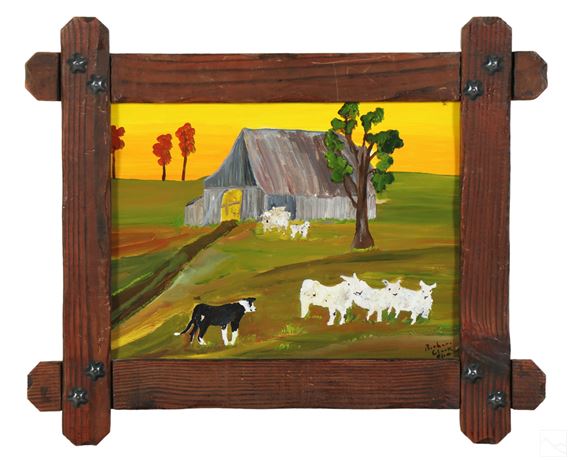 Barbara Clark-Fleming | Barbara Fleming b.1939 Canadian Folk Art ...