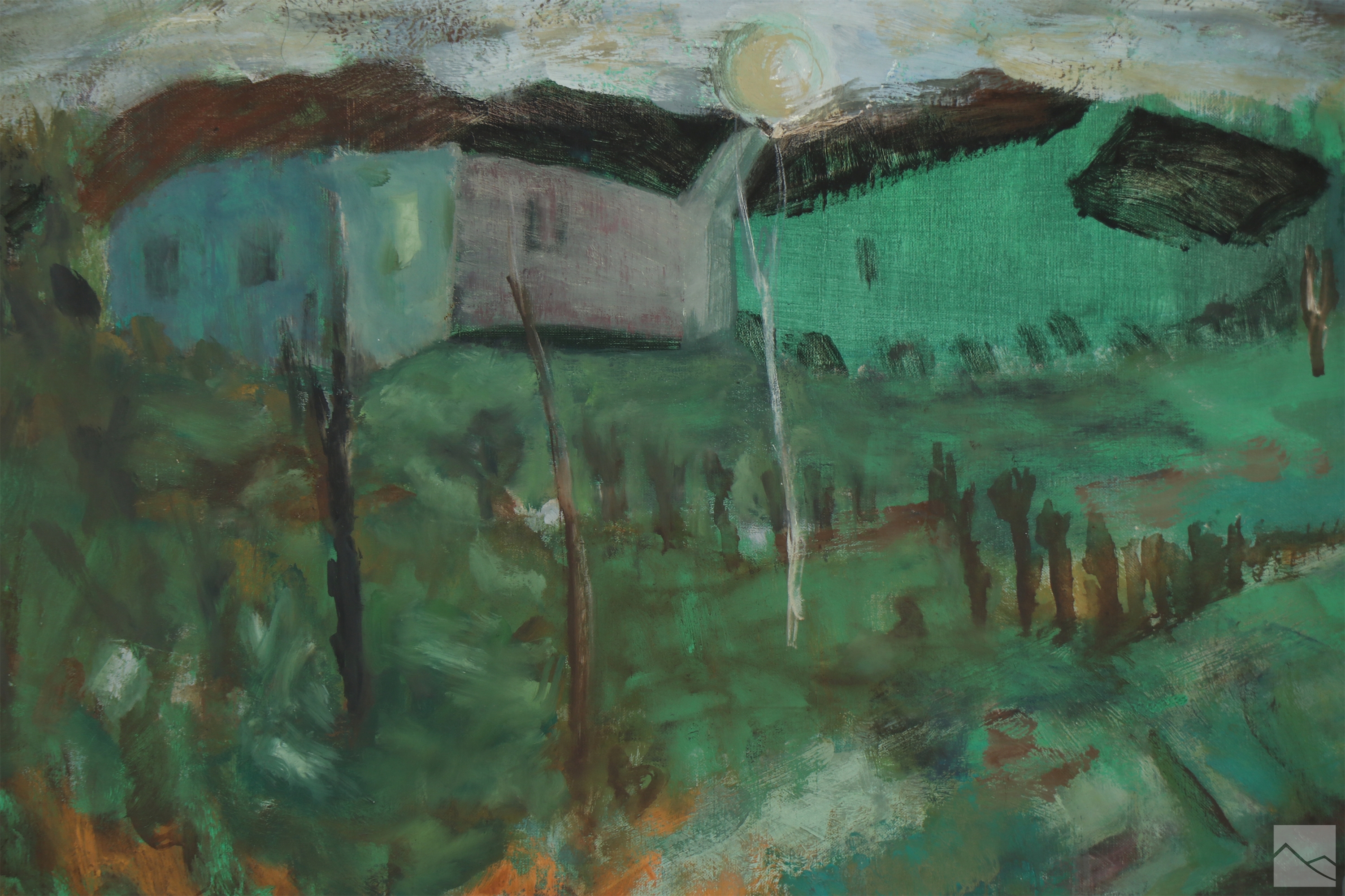 Luigina de Grandis | Luigina DeGrandis 1923-2003 Landscape Oil Painting ...