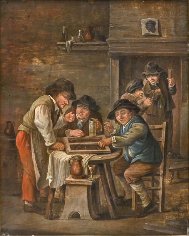 David Teniers the Elder | Trickster in an inn | MutualArt