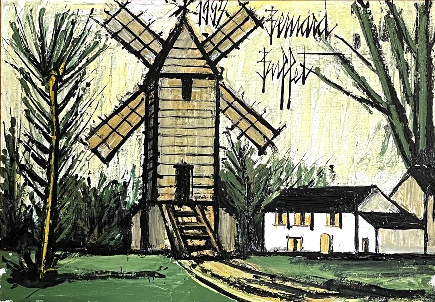 Bernard Buffet | Veves the mill (1994) | MutualArt