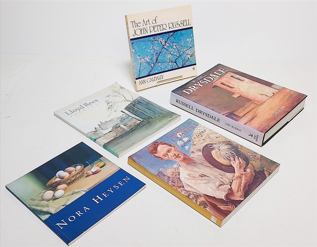 John Peter Russell | A collection of (5) colour-illustrated books ...