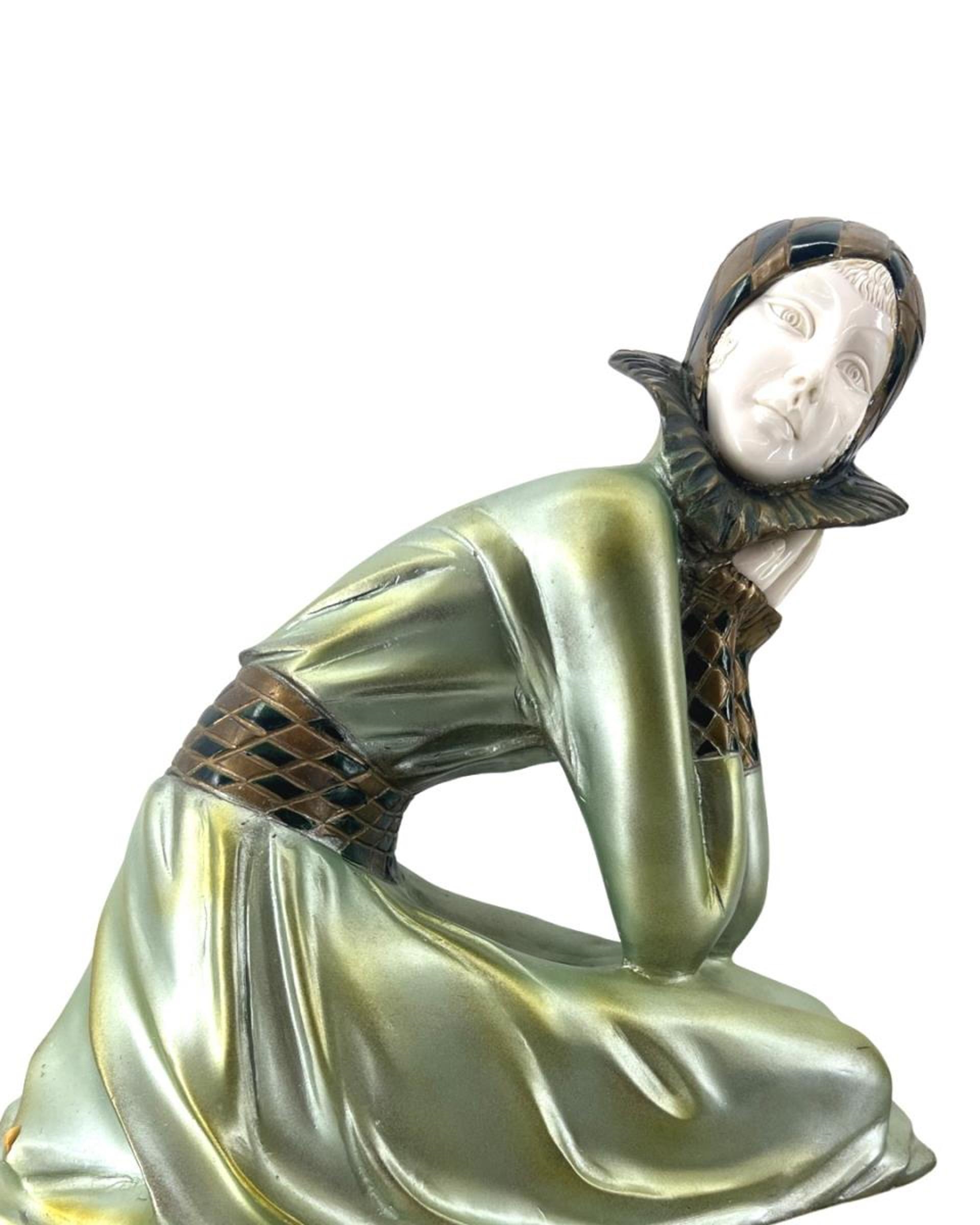 Demétre H. Chiparus | Signed Demetre Chiparus Chryselephantine Tender ...