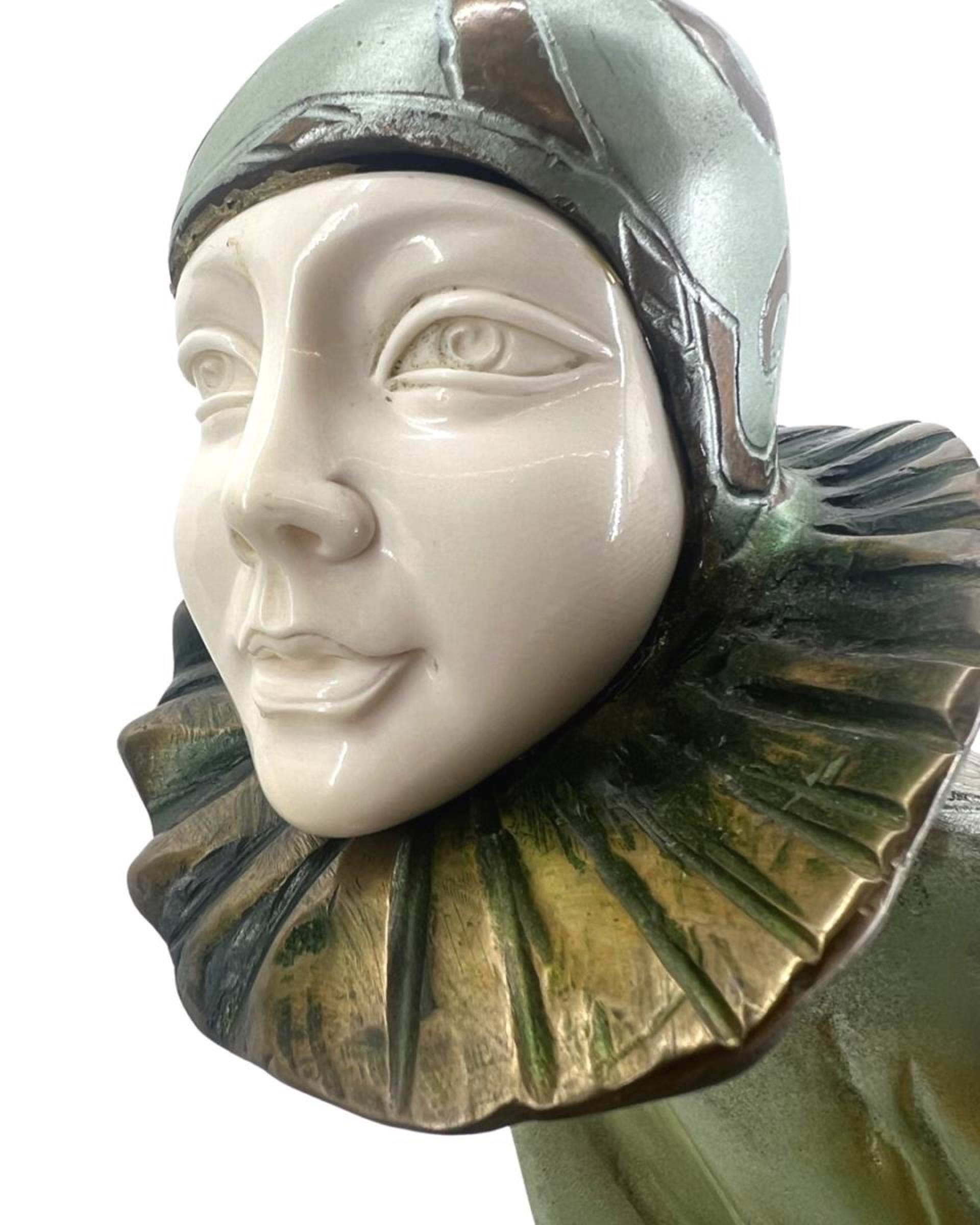 Vaslav Nijinsky | Signed Demetre Chiparus Chryselephantine Tender ...