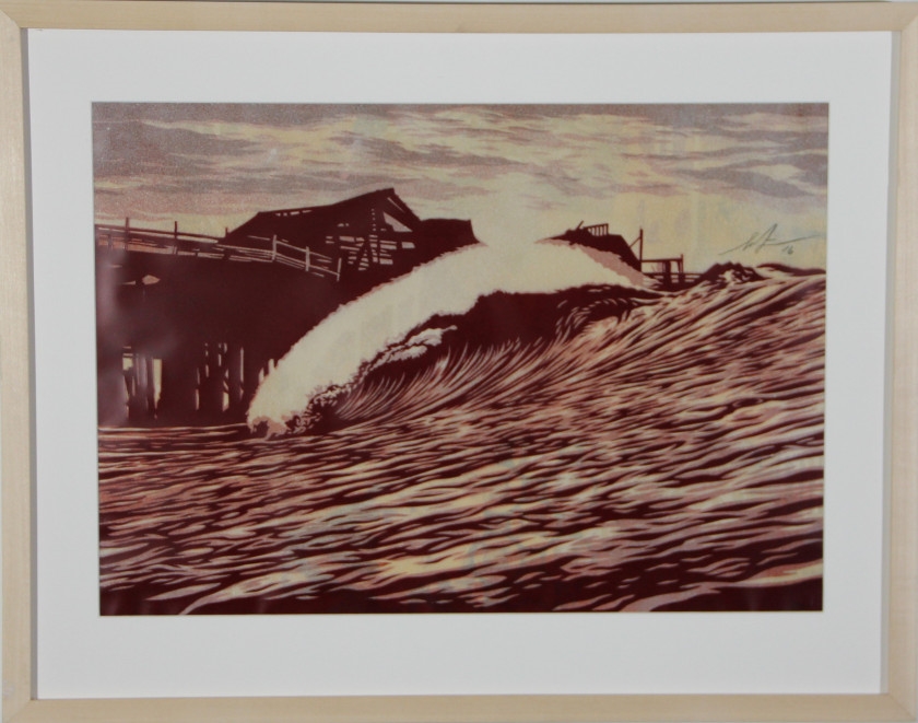 Shepard Fairey | P.O.P. Wave (2016) | MutualArt