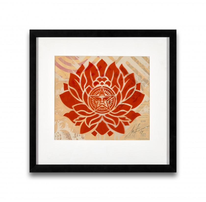 Shepard Fairey | Star Lotus (2019) | MutualArt