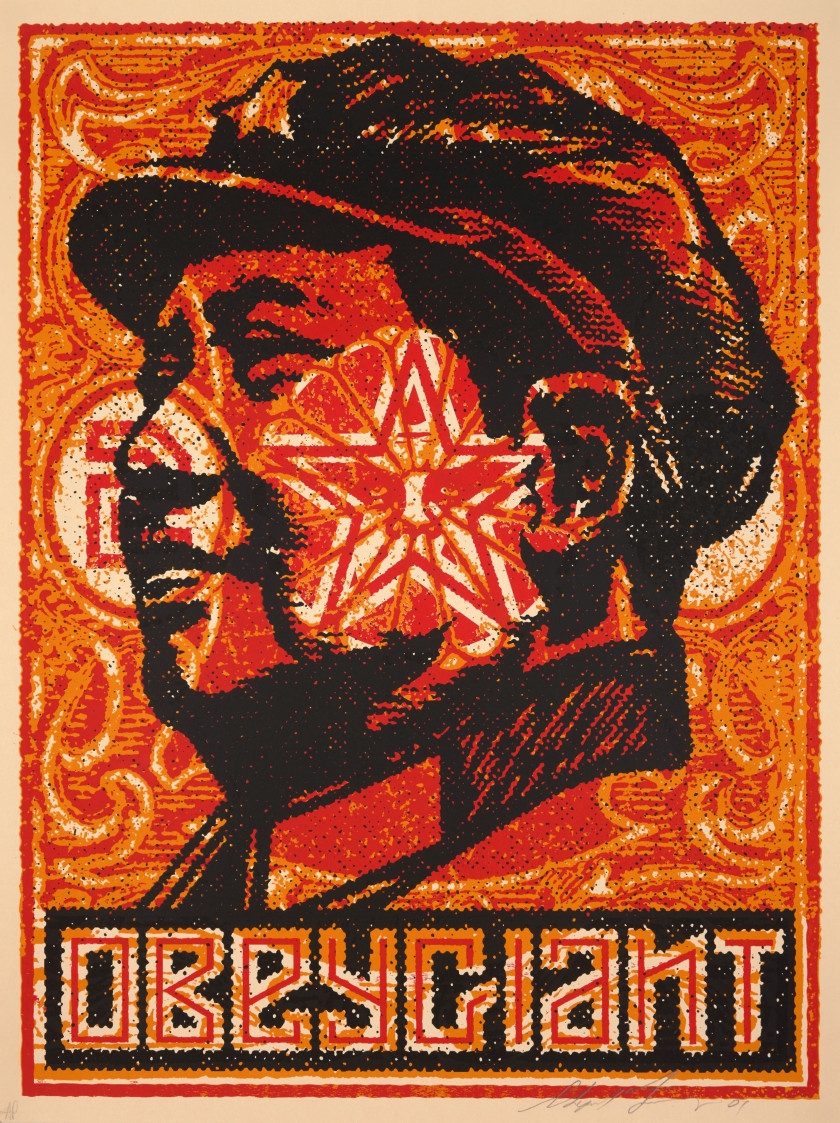 Shepard Fairey | Mao Stamp (2001) | MutualArt