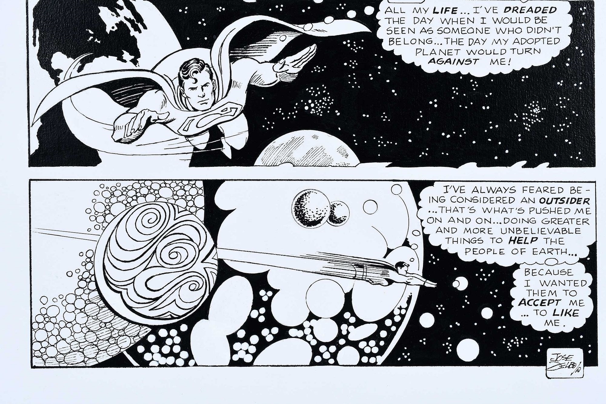 Jose Delbo | Superman (1985) | MutualArt