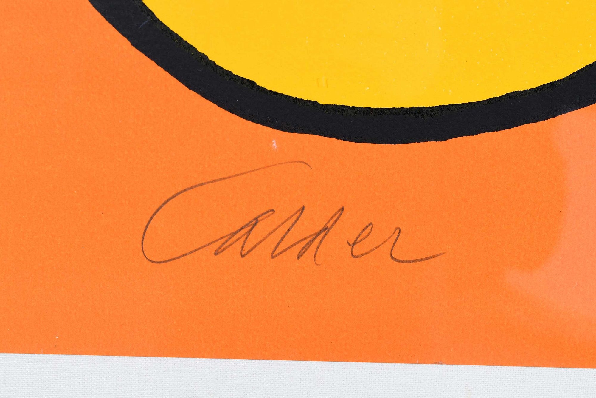 Alexander Calder | Composition with Circles and Stripes (1964) | MutualArt