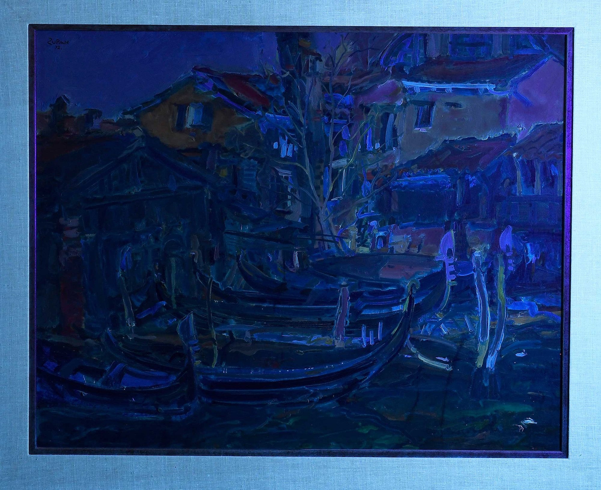 Bruno Zupan | Gondola Repair (1972) | MutualArt