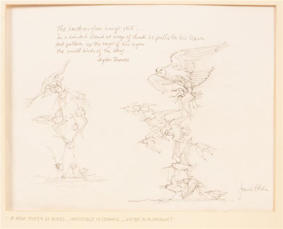 James Alder | A High Tower of Birds | MutualArt
