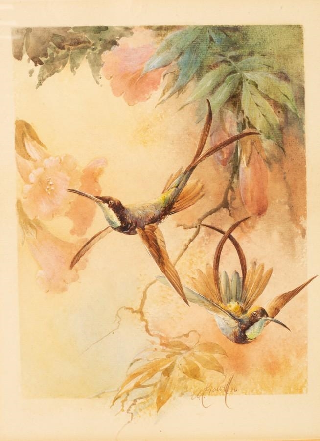 William E. Powell | A Study of Two Hummingbirds (1926) | MutualArt