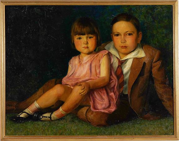 Robert Wesley Amick | PORTRAIT OF CHILDREN (1879) | MutualArt